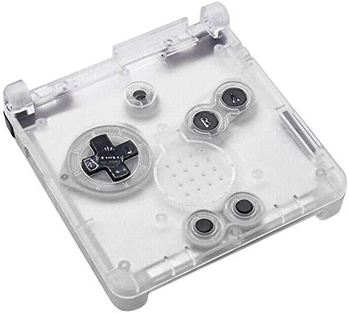 Replacement Full Housing Case Shell with Screwdriver for GBA SP Gameboy Advance SP Clear