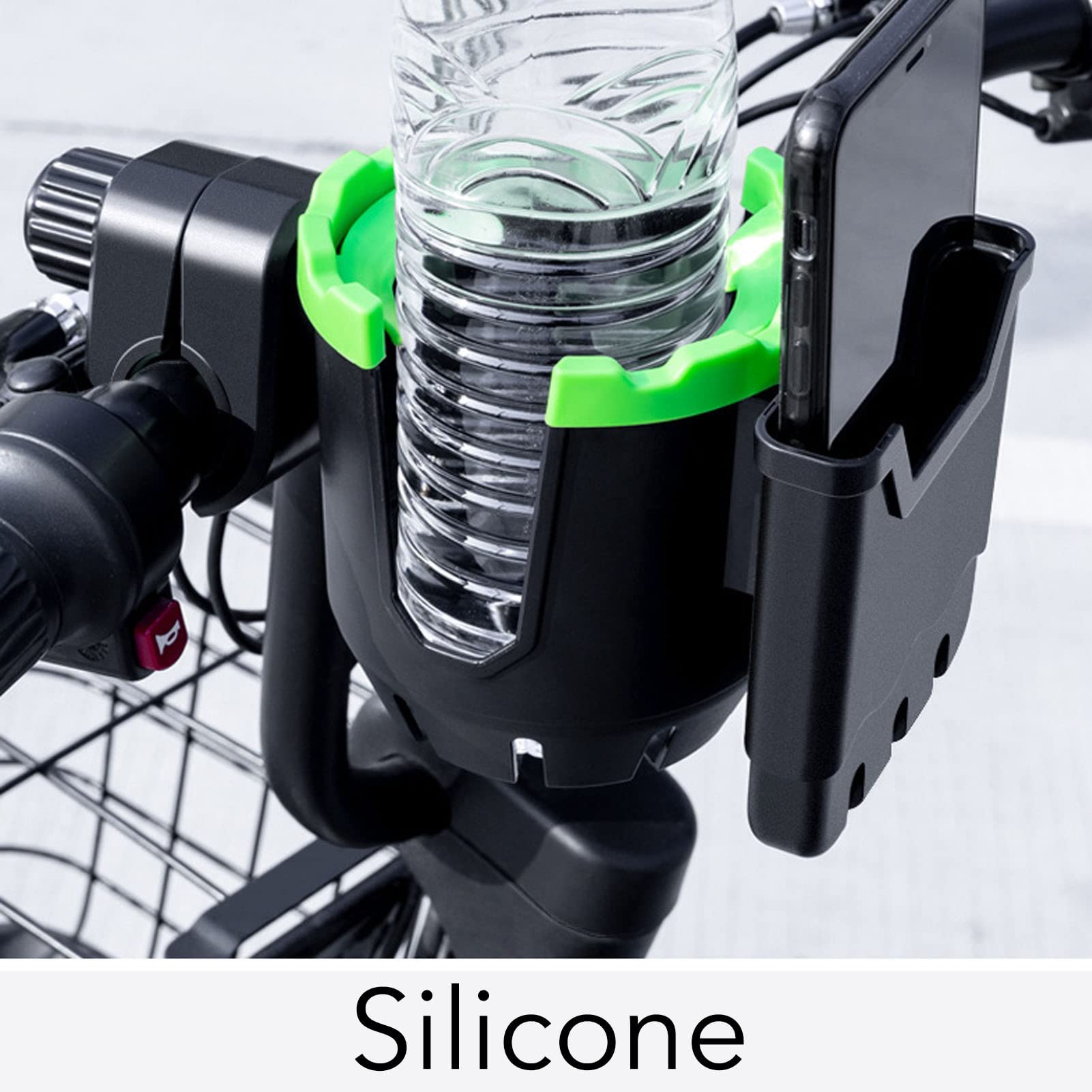 Stroller Cup Holder,Holder for Walker, Multifunction Large Caliber Designed 360 Degrees Rotation Portable Stroller Cup Holder Attachment, Suitable for Wheelchair, Walker, Accessories(o¡§2?¡§?), str