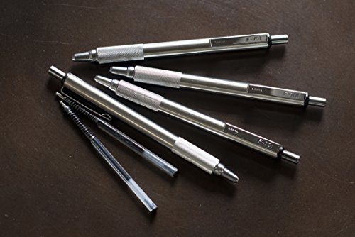 Zebra Pen G-402 Retractable Gel Pen, Stainless Steel Barrel, Fine Point, 0.5mm, Black Ink, 12-Pack