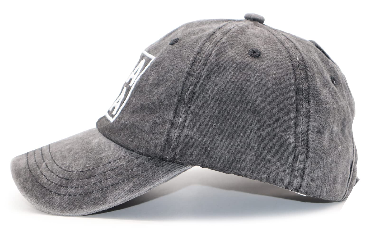 MANMESH HATT Mama Ponytail Hat for Women, Gifts for New Mom, Vintage Washed Distressed Ponytail Baseball Cap