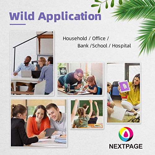 NEXTPAGE 932 933xl Ink Cartridges Replacement for HP 932XL 933XL 932 933 Officejet 6600 6700 6100 7612 7610 7110 Printers, HP 933 Ink Cartridges Combo Pack
