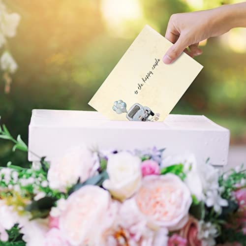 Tree-Free Greetings Wedding Greeting Cards Assortment - 4 Unique Congratulations Designs - Pack of 8 Individual Cards + Matching Envelopes, 5" x 7" (GA31462)