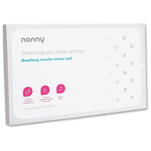 Nanny Extra Sensor Pad-INTENDED FOR THOSE WHO BOUGHT THE EUROPEAN NANNY BABY MOVEMENT MONITOR - EU MEDICAL DEVICE SIDS CERTIFIED