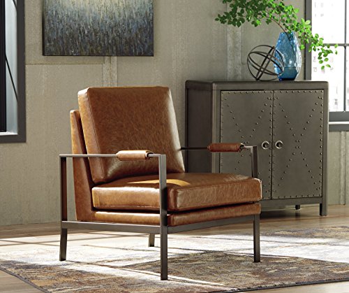 Signature Design by Ashley Chair Accent, Peacemaker Brown