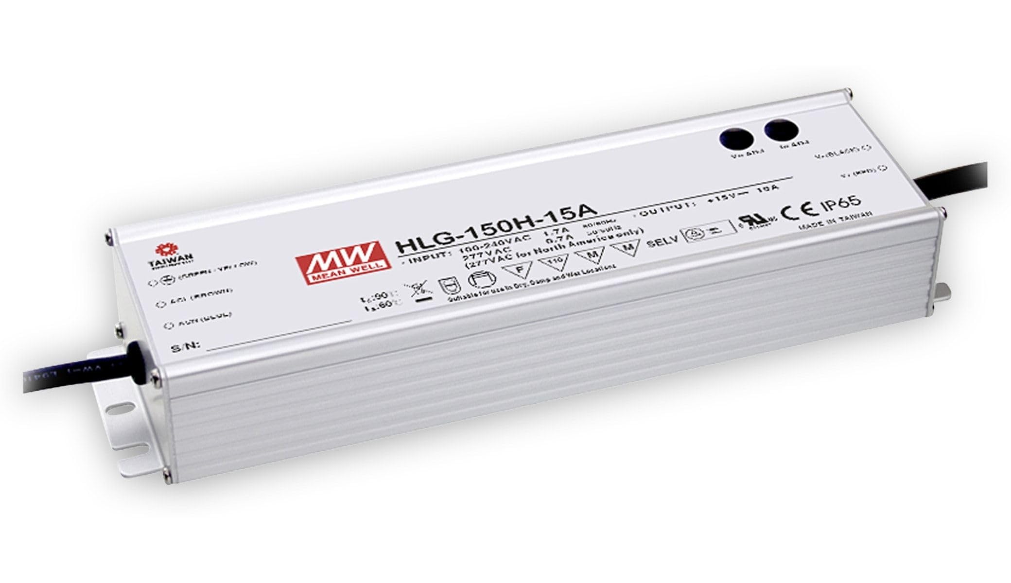 MEAN WELL HLG-150H-12A 150W Single Output Switching LED Power Supply