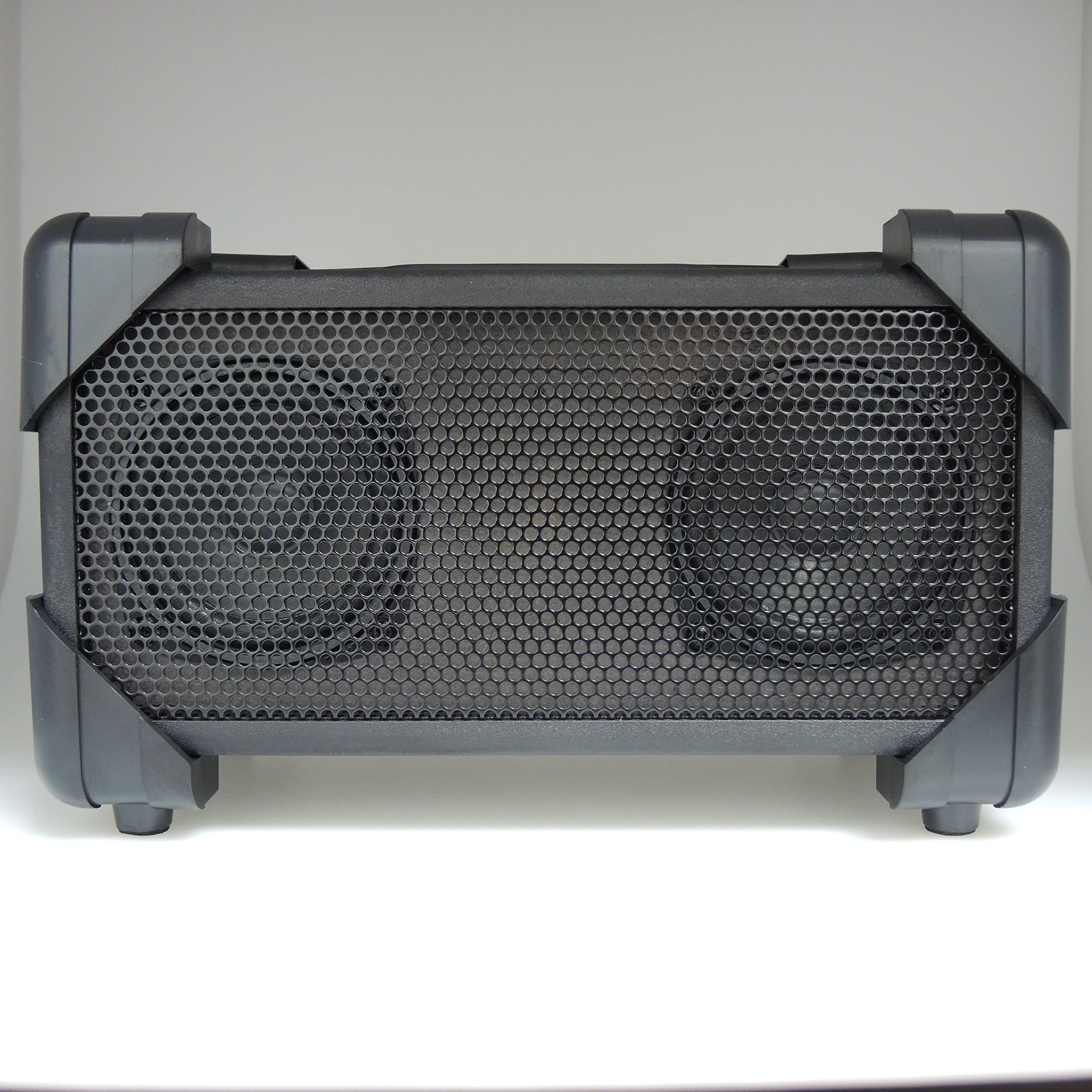 Vivitar V143BT-BLK Bluetooth Retro Boom Box Speaker, Black