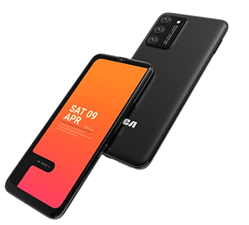 RCA Reno Max | 6.5β HD+ Brightness Boost Display | 64GB + 4GB RAM | 4G LTE Unlocked Smartphone | Android 12 | Octa Core Processor | 16MP Triple Camera | 4000 mAh Battery | Black | T-Mobile