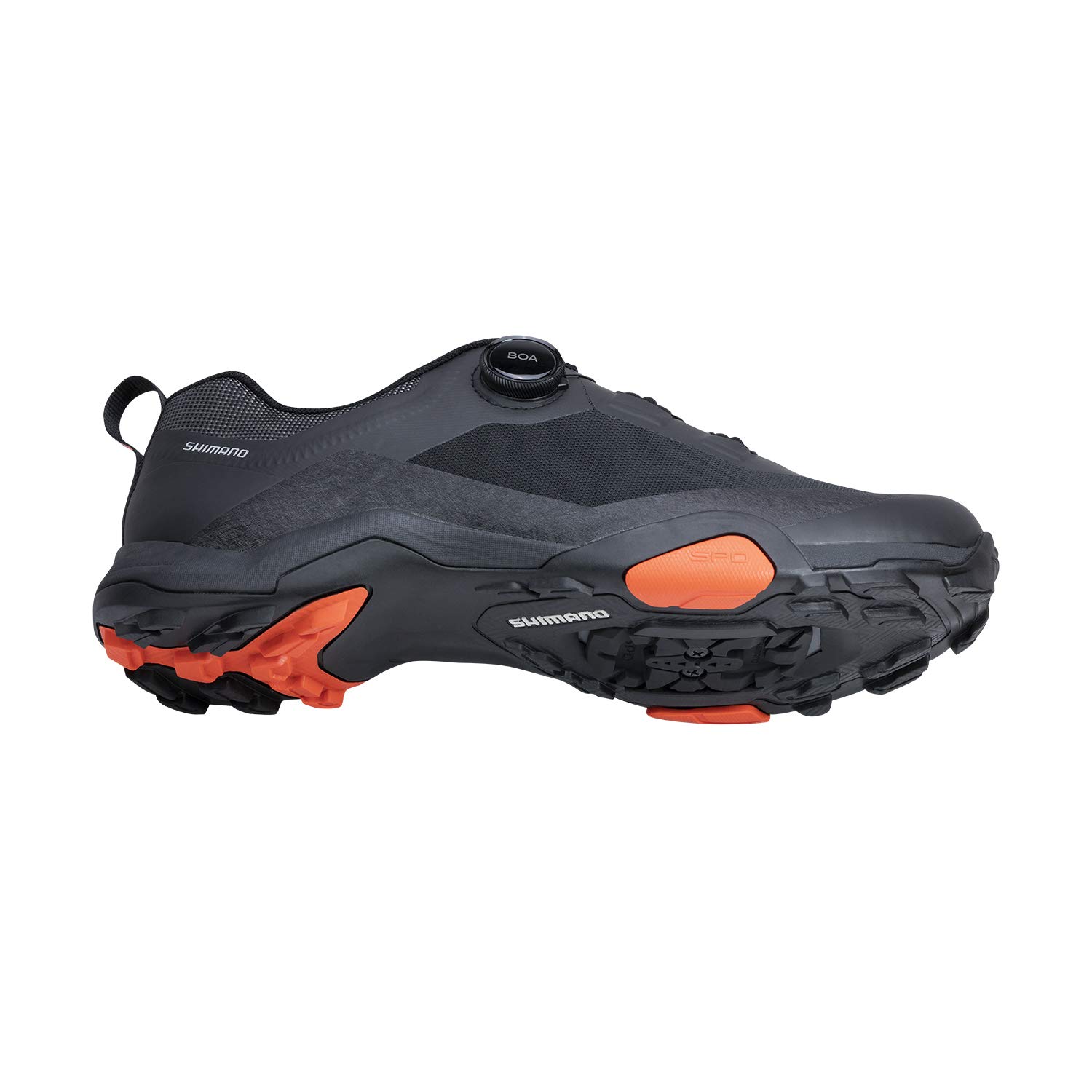 SHIMANO SH-MT701 Men's Performance Adventure Mountain Touring Shoe, Black, 9.5-10 Men (EU 44)