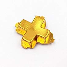 Aluminum Alloy Metal Direction Button D-Pad Dpad D pad Key Button Replacement for Xbox one Controller-Gold