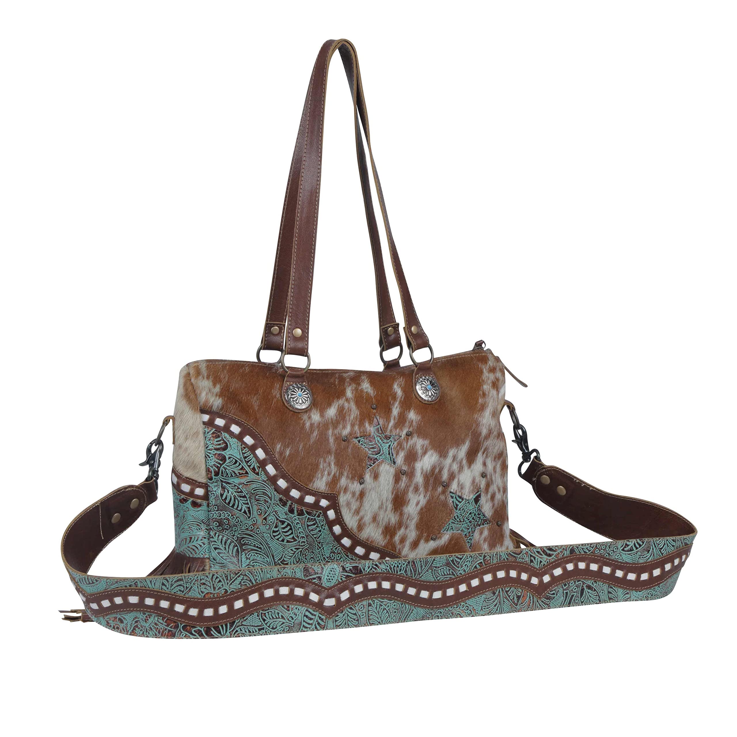Myra Bag Turquoise Stars Concealed Bag S-3789