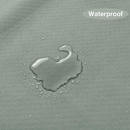 Splat Mat for Under High Chair/Arts/Crafts by CLCROBD, 51" Baby Anti-Slip Food Splash and Spill Mat for Eating Mess, Waterproof Floor Protector and Table Cloth (Gray)