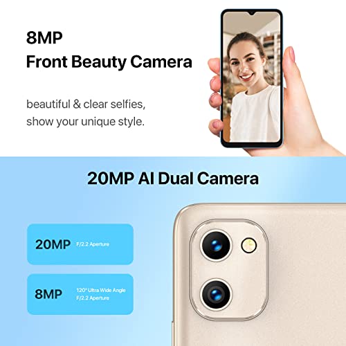 UMIDIGI F3 SE Smartphone (4GB + 128GB) Unlocked Cell Phone, 6.7'' Screen Phone and 20MP AI Camera Cell Phone, 5150mAh Battery Android 11 Unlocked Android Phone Global Versionā¦