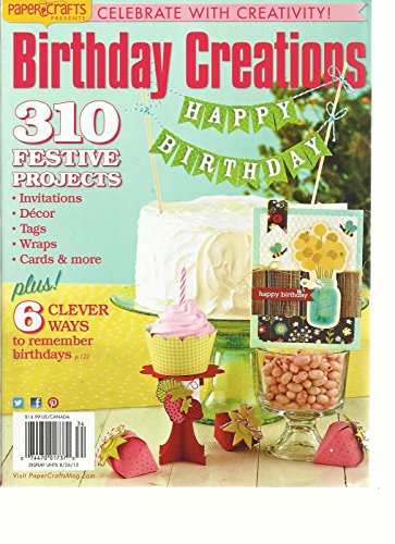 PAPER & CRAFTS CELEBRATE WITH CREATIVITY !, 2013 (BIRTHDAY VCREATIONS)