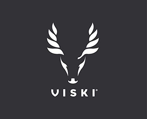 Viski Gold Modern Drink Carafe, Stainless Steel, 26 Ounces, Pitcher with Handle, Plated, Set of 1