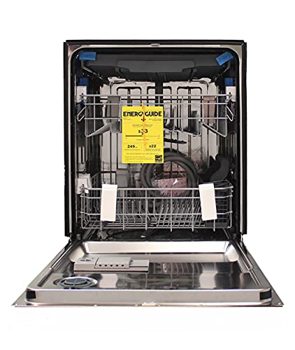 SPT SD-6501WA 24″-wide Built-In Stainless Steel Tall Tub Dishwasher with ENERGY STAR, Heated Drying, 6 Wash Programs and 14 Plate Settings – White