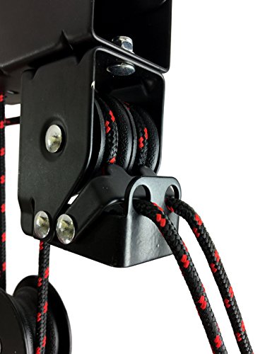 StoreYourBoard Ladder Ceiling Storage Hoist, Hi Lift Home and Garage Organizer Pulley Rack, Pro