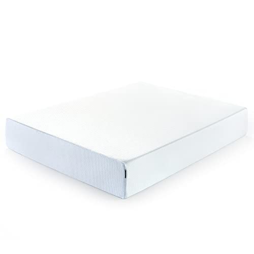 ZINUS 12 Inch Green Tea Cooling Gel Memory Foam Mattress and SmartBase Metal Mattress Foundation Set / Bed and Mattress Set / No Box Spring Needed / Mattress in a Box, Full