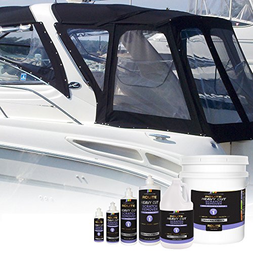Rolite - RHCSR4z Heavy Cut Scratch Remover (4 fl. oz.) for Plastic & Acrylic Surfaces Including Marine Strataglass & Eisenglass, Headlights, Aquariums