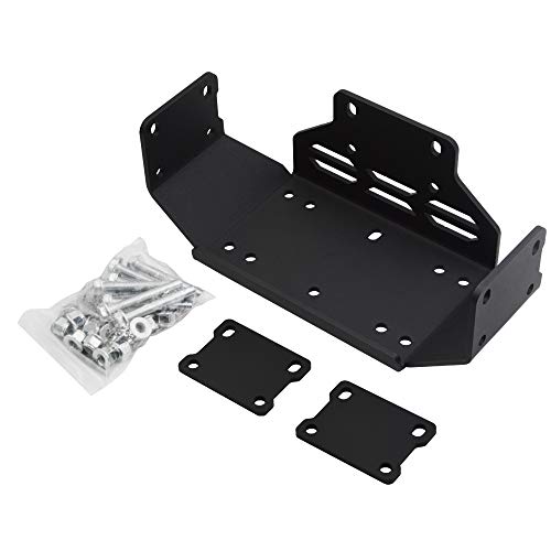 Winch Mounting Plate Bracket Kit Compatible with Honda Pioneer 500 2015-2023 Pioneer 520 2021-2023