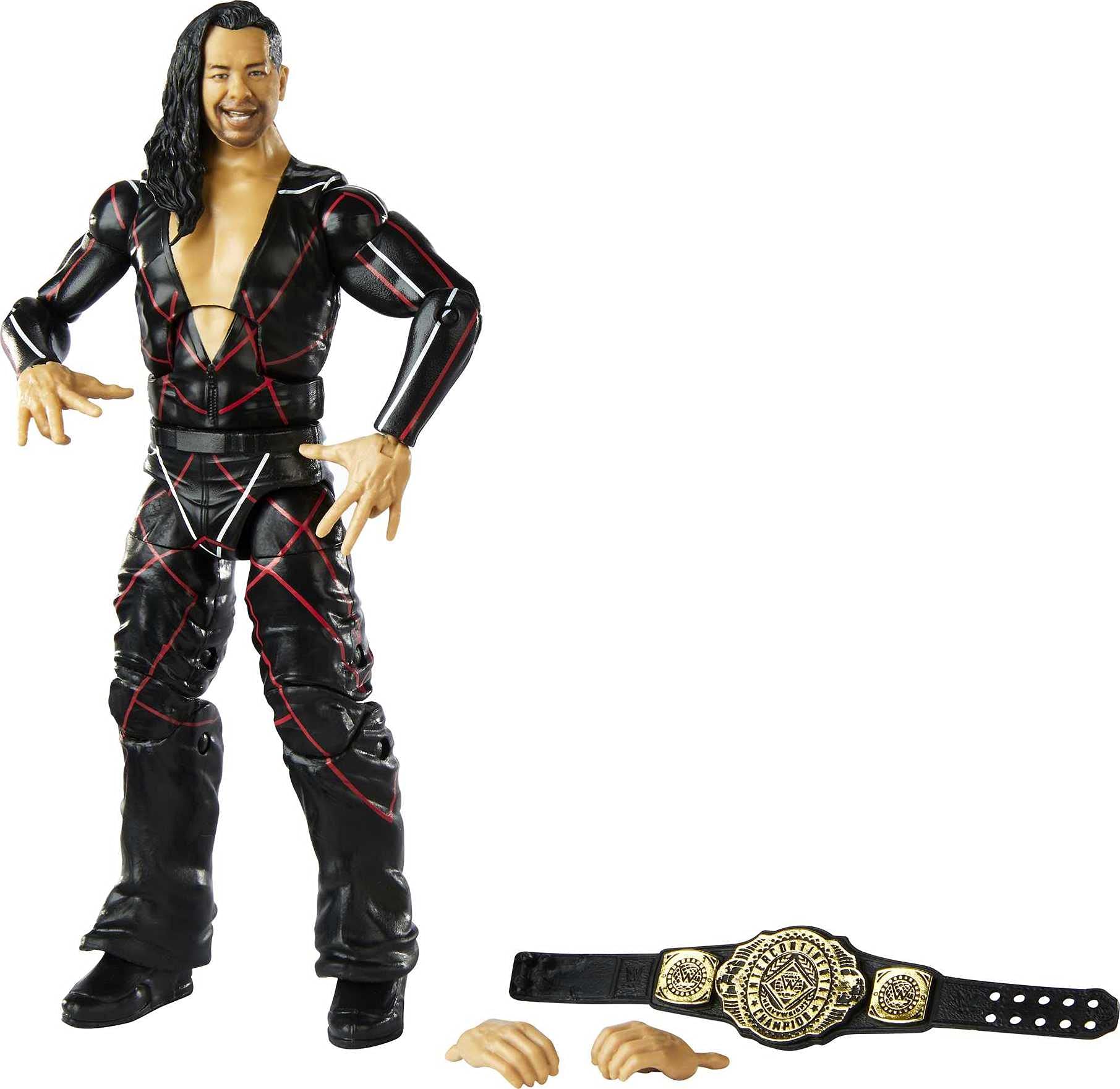 WWE Shinsuke Nakamura Elite Collection Series # 81 Action Figure, 6-in Posable Collectible Gift Fans Ages 8 Years Old & Up [Styles May Vary]