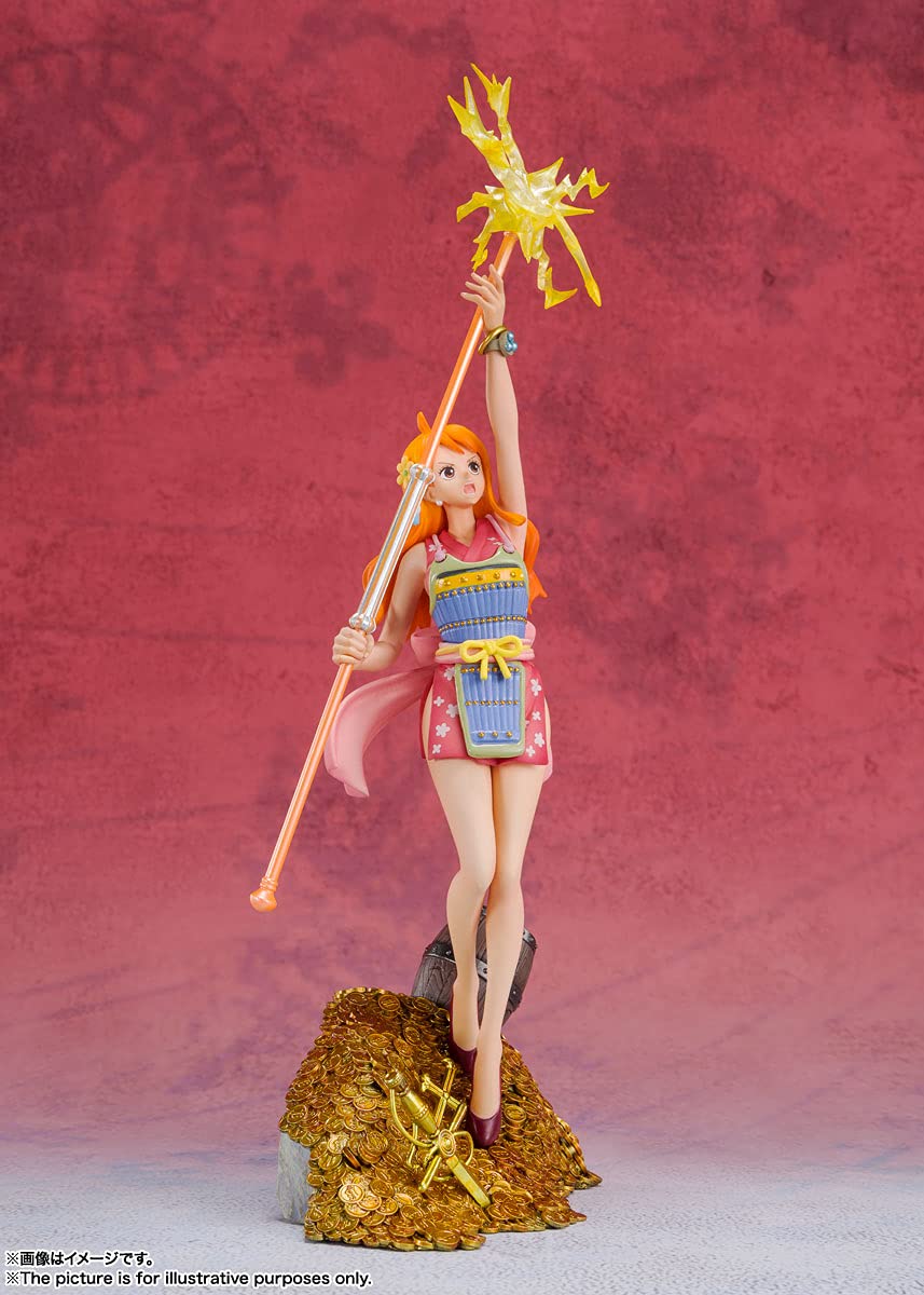 TAMASHII NATIONS - One Piece - Nami - WT100 Commemorative Eiichiro Oda Illustration DAIKAIZOKU HYAKKEI, Bandai Spirits FiguartsZERO Collectible Statue