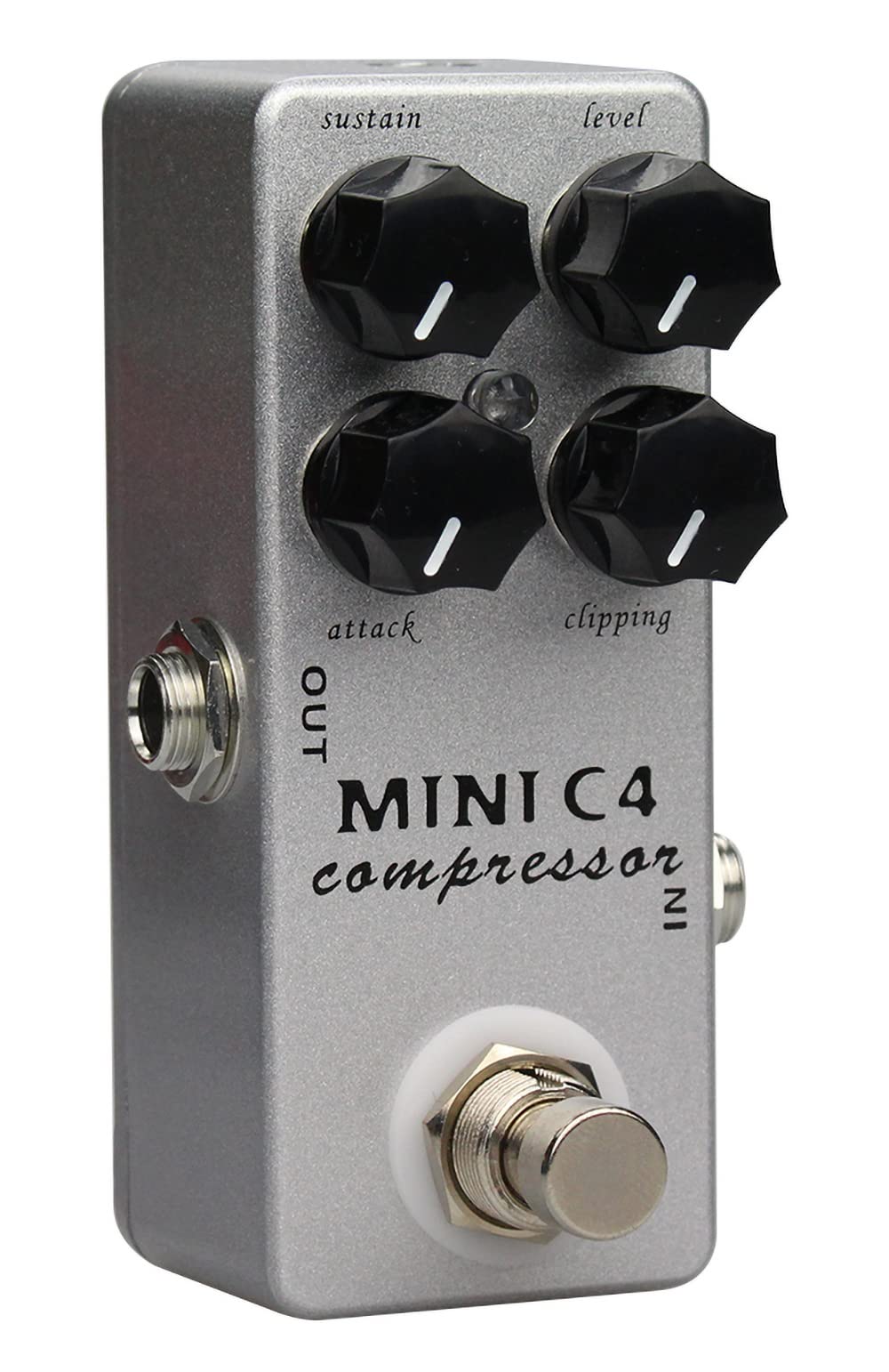 MOSKYAudio Mini C4 Compressor Guitar Effect Pedal Metal Shell Pedal Effects True Bypass