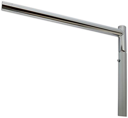 Simple Houseware Industrial Grade Z-Base Garment Rack, 400lb Load with 62in extra long bar