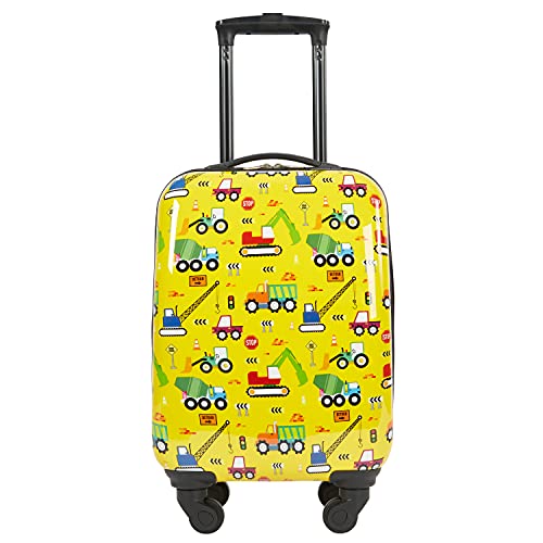 Travelers Club 5 Piece Kids' Luggage Set, Cars