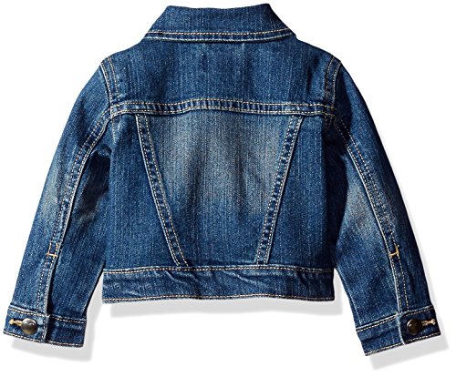 The Children's Place Baby Girls And Toddler Girls Basic Denim Jacket,China Blue,5T