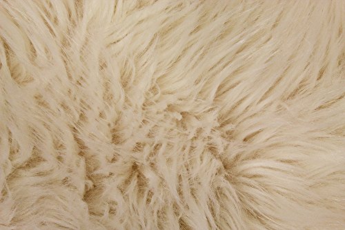 Nouvelle Legende® Faux Fur Sheepskin Premium Rug Quattro (43 in. X 73 in.) White