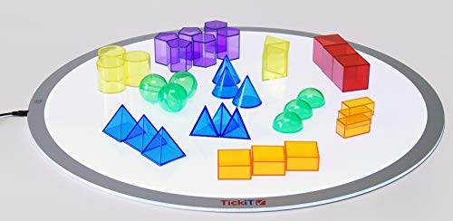 TickiT 9241 Translucent Geometric Shapes (Pack of 36)