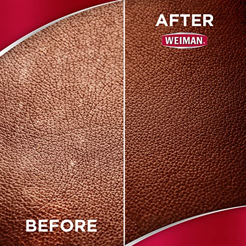 Weiman Leather Wipes - 4 Pack - Clean Condition Ultra Violet Protection Help Prevent Cracking or Fading of Leather Couches, Car Seats and Interior, Shoes and Other Leather Surfaces