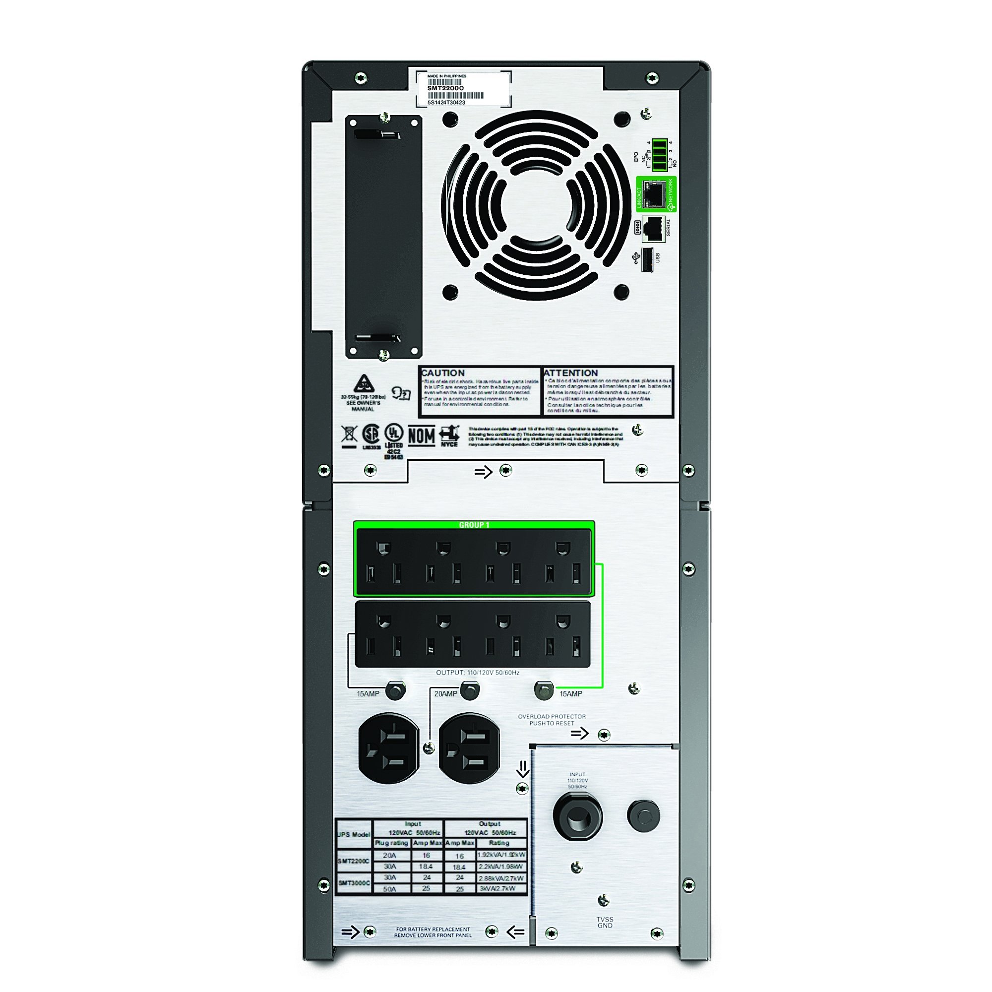 APC 2200VA Smart-UPS with SmartConnect, Pure Sinewave UPS Battery Backup, Line Interactive, 120V Uninterruptible Power Supply (SMT2200C) (Renewed)