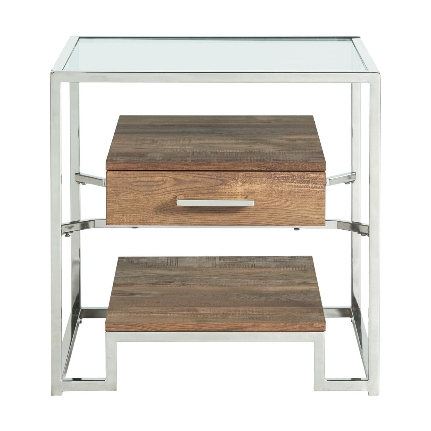 Picket House Furnishings Hampton Square Storage End Table