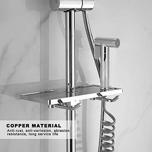 MAVIS LAVEN Copper Toilet Bidet Sprayer, Water Pressure Handheld Bidet Sprayer Head, Gentle Spray for Jet Spray for Floors