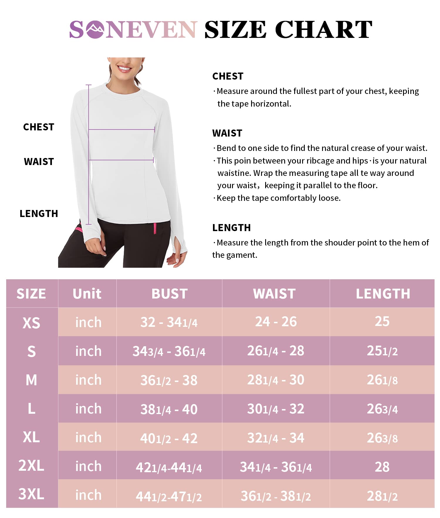 Women White Long Sleeve Thermal Shirt Running Shirt Workout Tops Moisture Wicking Athletic Shirts with Thumb Holes(White,Medium)