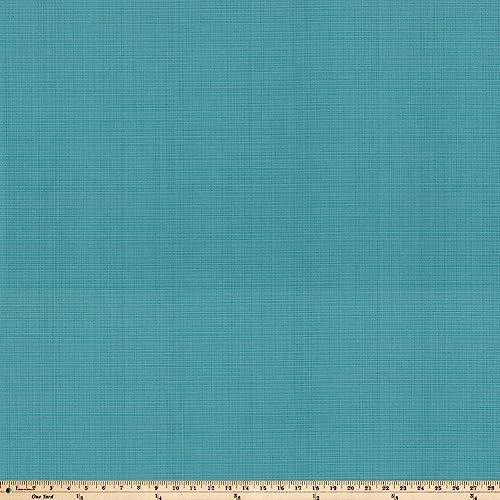 Pillow Perfect Forsyth Solid Indoor/Outdoor Wicker Patio Sofa/Swing Cushion Tufted, Weather and Fade Resistant, 19" x 44", Blue