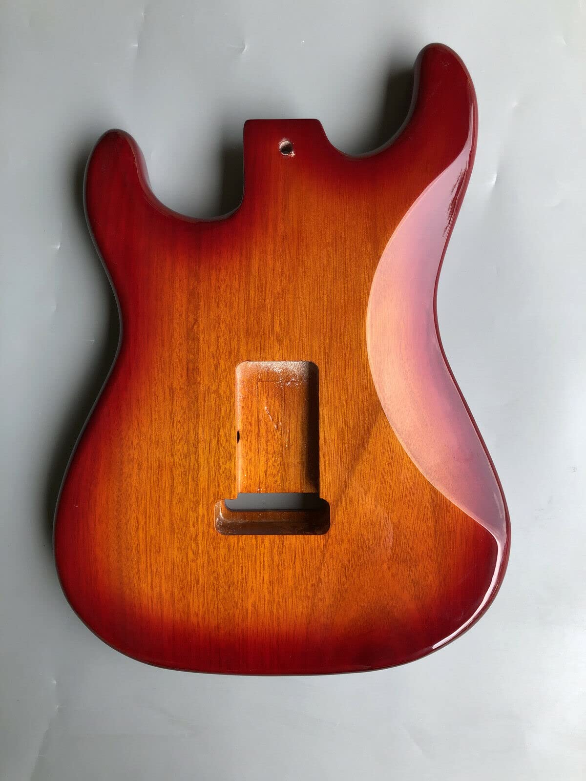New Guitar Body Mahogany SSS Pickup Glossy Painting DIY Guitar ST Style Bolt on