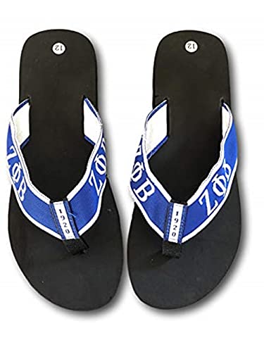Zeta Phi Beta Ladies Thong-Style Flip Flop Sandals Size 12