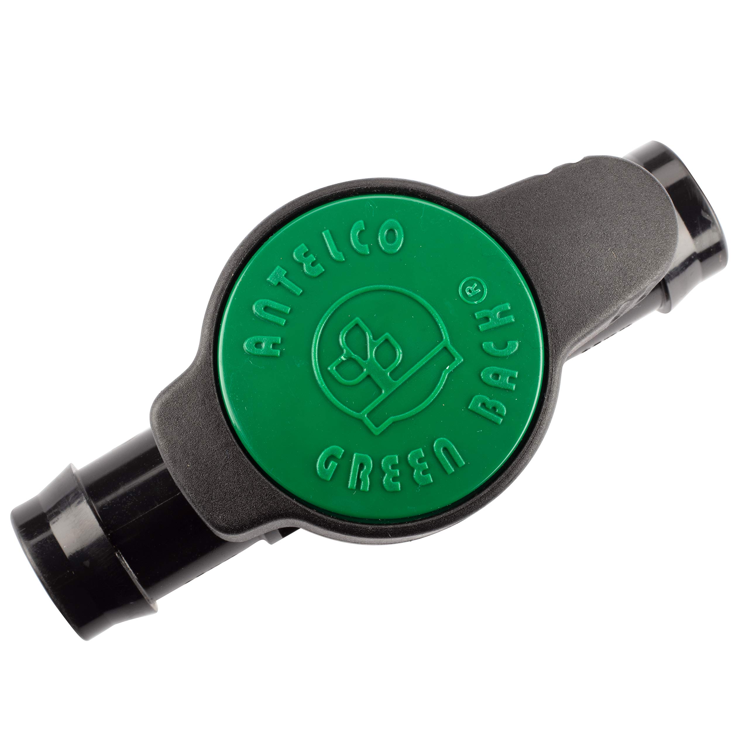The Original Safety Siphon 1 Inch Barbed Shut Off Valve - Simple On and Off Operation w/O-rings to Prevent Leaking - Splice in Line for Easy Flow Control - Constructed from Wear-Resistant Plastic