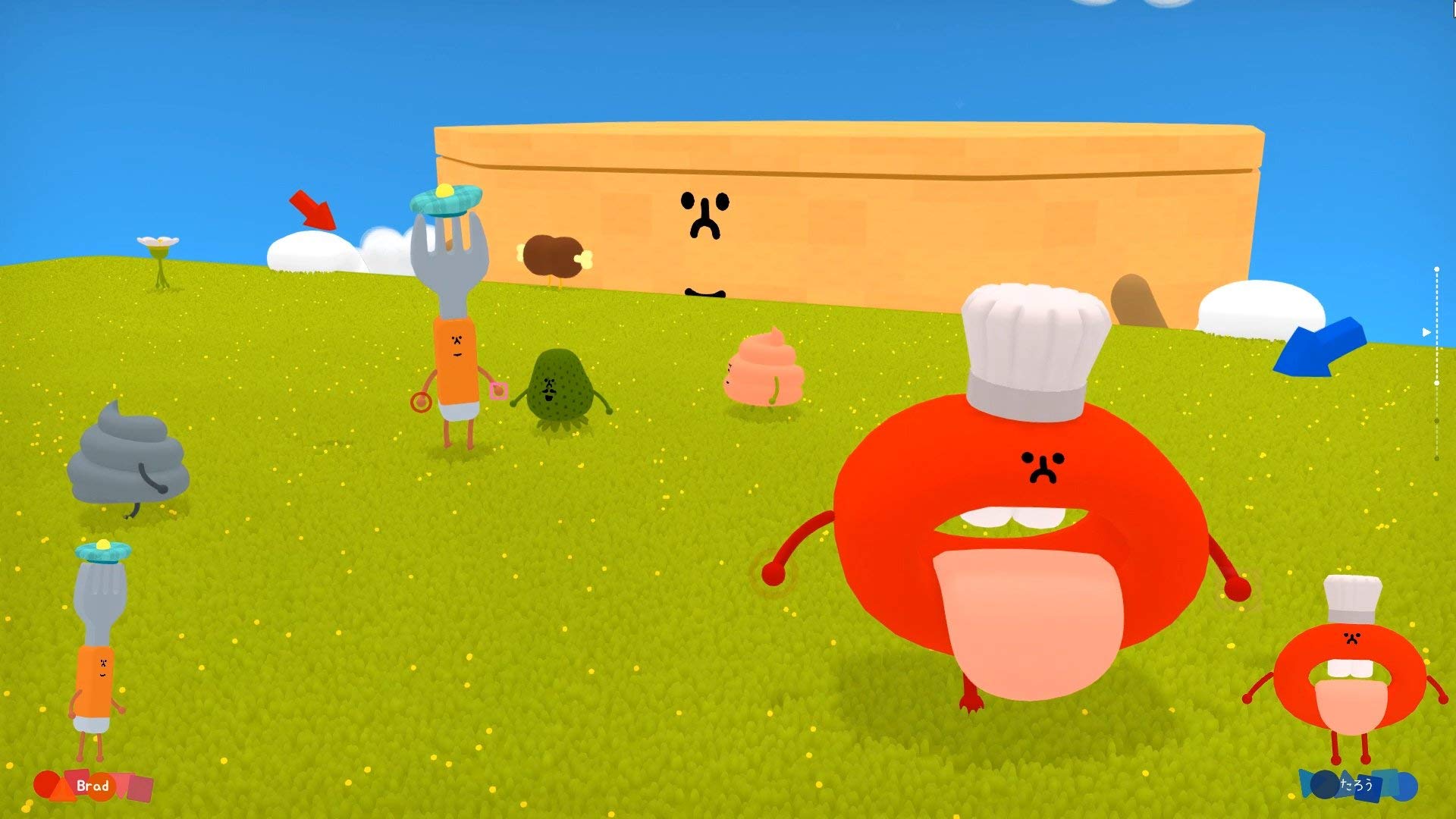 Wattam - Sushi Variant Cover - PlayStation 4
