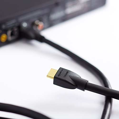 Amazon Basics CL3 Rated High Speed 4K HDMI Cable (18Gbps, 4K/60Hz) - 25 Feet, Black
