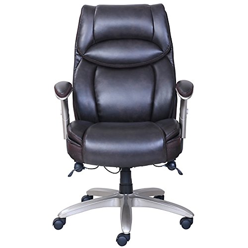 Serta Smart Layers Jennings Super Task Big And Tall Chair, Brown