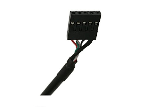zdyCGTime 50CM Micro USB 5pin Male to 1x 5Pin Female 0.1" USB Header PCB Motherboard Cable