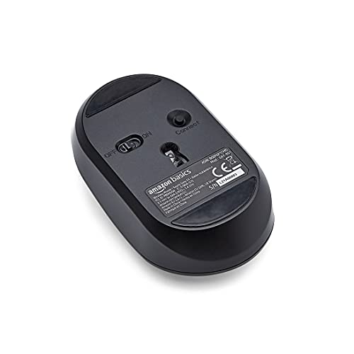 Amazon Basics 5-Button 2.4GHz Wireless Mouse - Pineapple Pattern