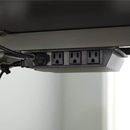 RealspaceĀ® Magellan Performance Electric Height-Adjustable Standing Desk, 60" W, Espresso