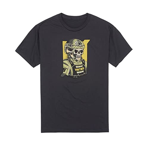 VIKTOS Men's Soldier Jerry Tee T-Shirt, Black, Size: Small