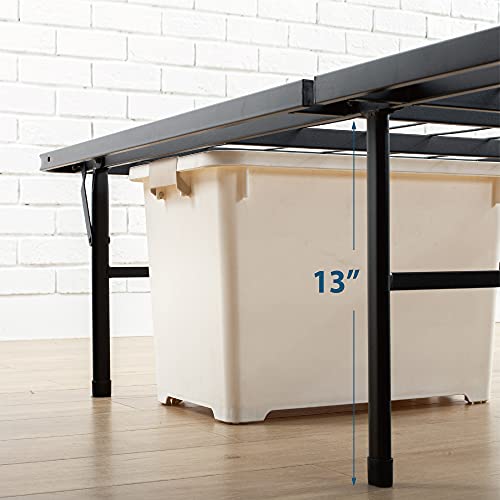 ZINUS 12 Inch Green Tea Cooling Gel Memory Foam Mattress and Heavy Duty SmartBase Metal Mattress Foundation Set / Bed and Mattress Set / No Box Spring Needed / Mattress in a Box, Twin