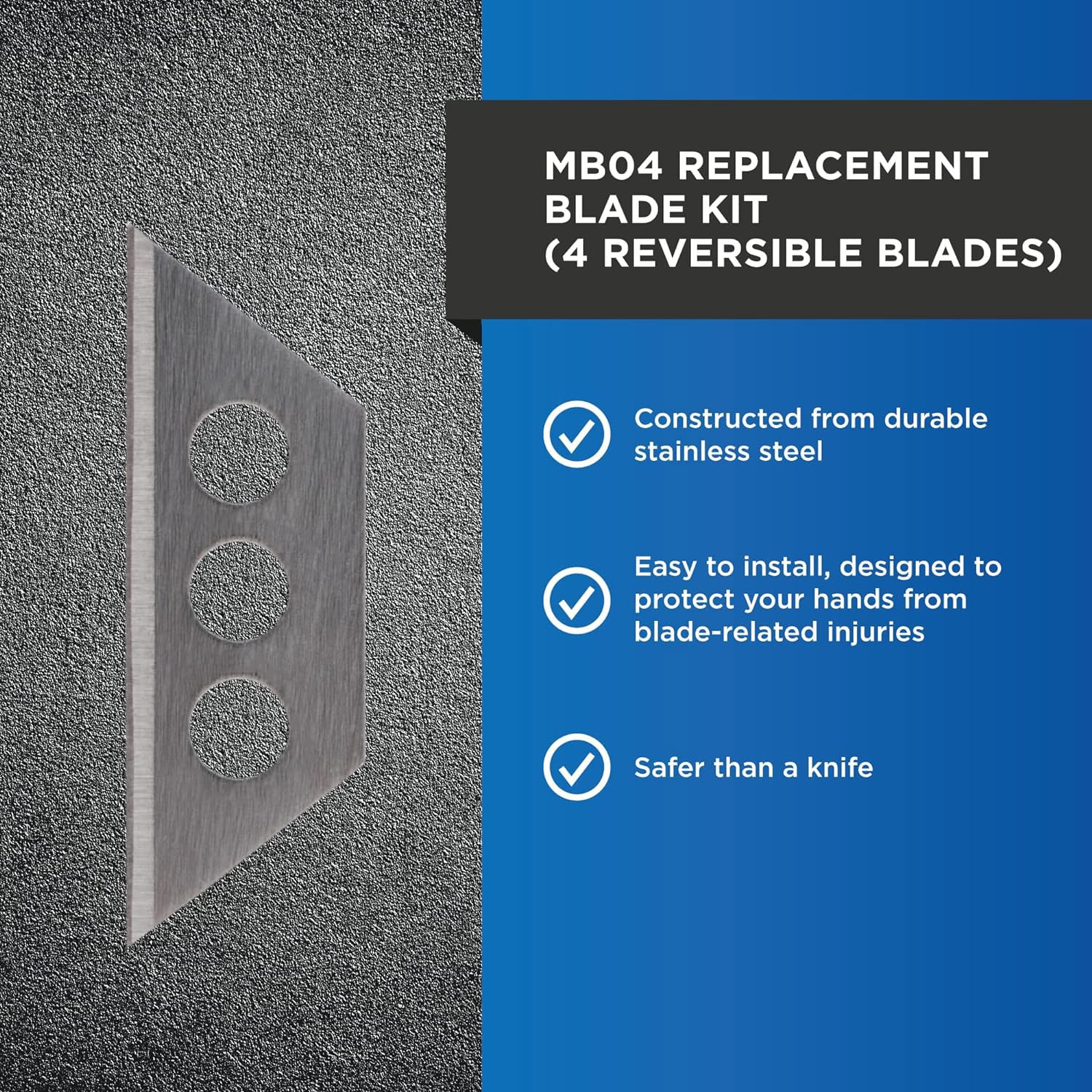 Miller Replacement Blades for MB04 Drop Cable Jacket Slitter, Wire Prep Tool, Equipment for Professional Technicians