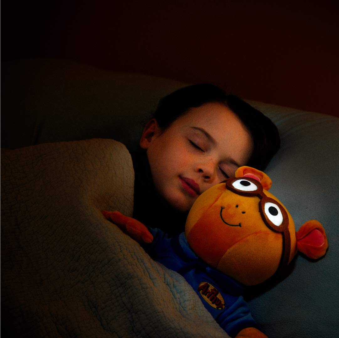 Plush Arthur The Aardvark Doll from PBS Show Arthur - Cute, Soft, Stuffed Plush Toy for Kids - 15 Inches (Nighttime Arthur)